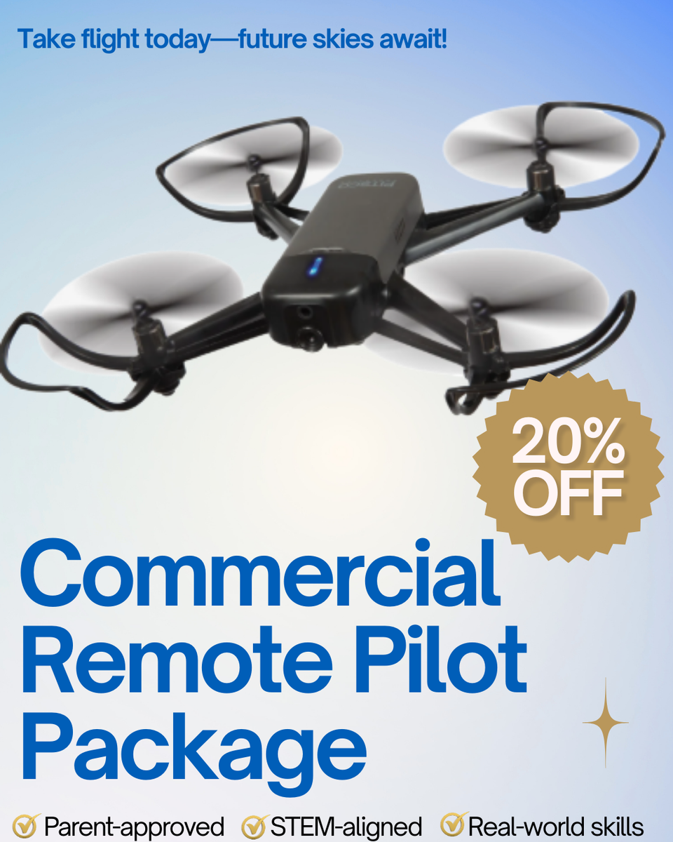 Commercial Remote Pilot Course Package (Shipping) – USI