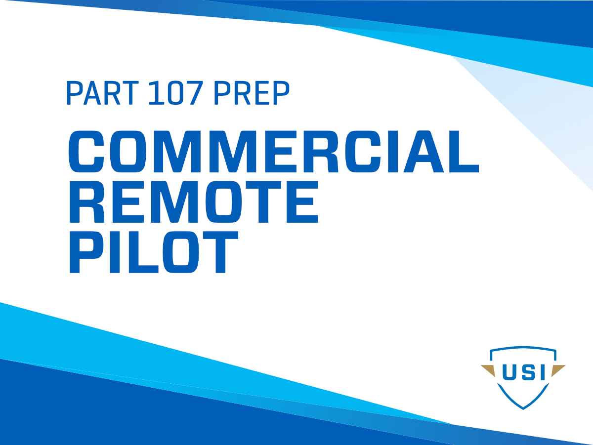 Course seat for Part 107: Commercial Remote Pilot – USI